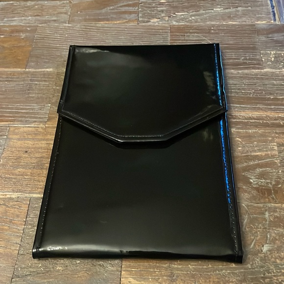 Bags | Faux Patent Leather Envelope Necklace Holder | Poshmark